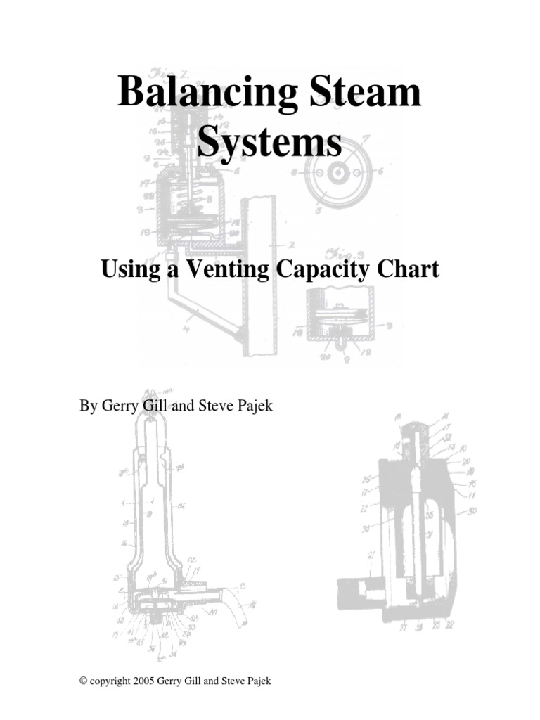 Balancing Steam Systems Using A Vent Capacity Chart 1 | PDF | Home ...