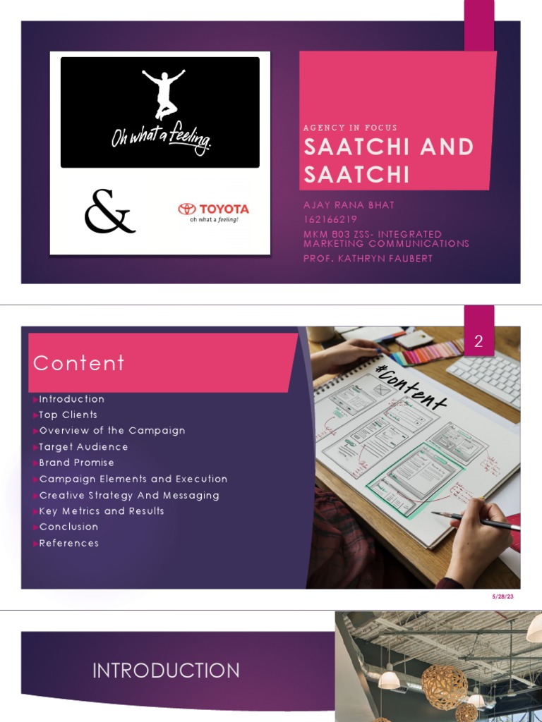 Assignment #1 Saatchi & Saatchi | PDF | Brand | Advertising