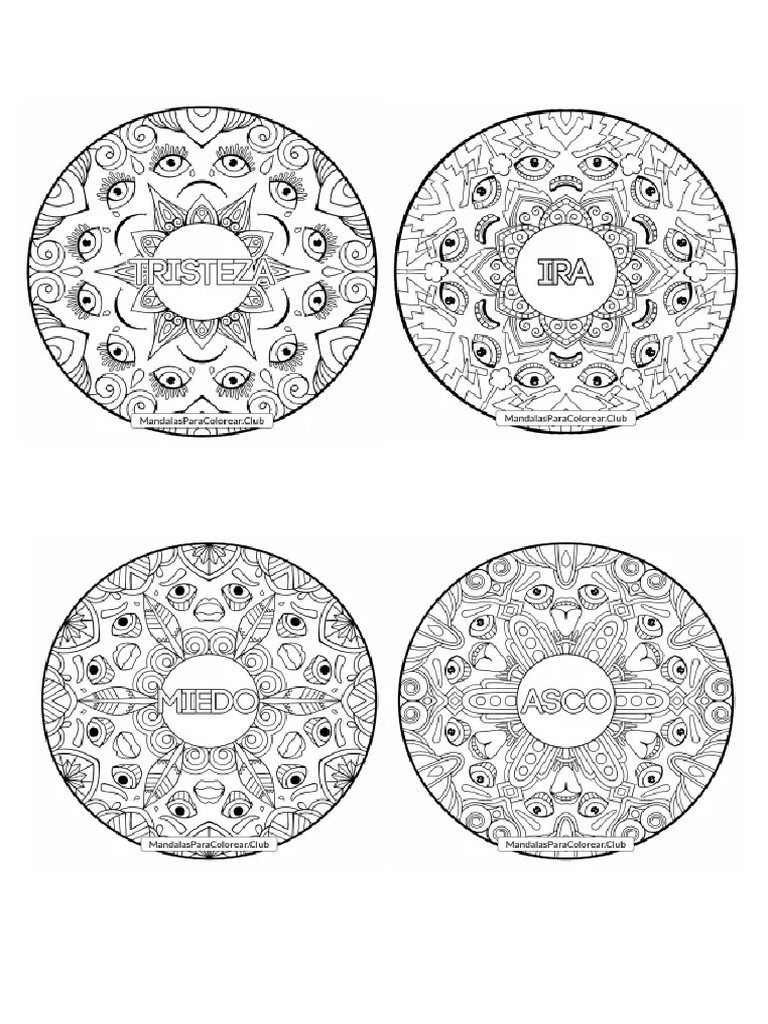 Mandalas Emociones | PDF