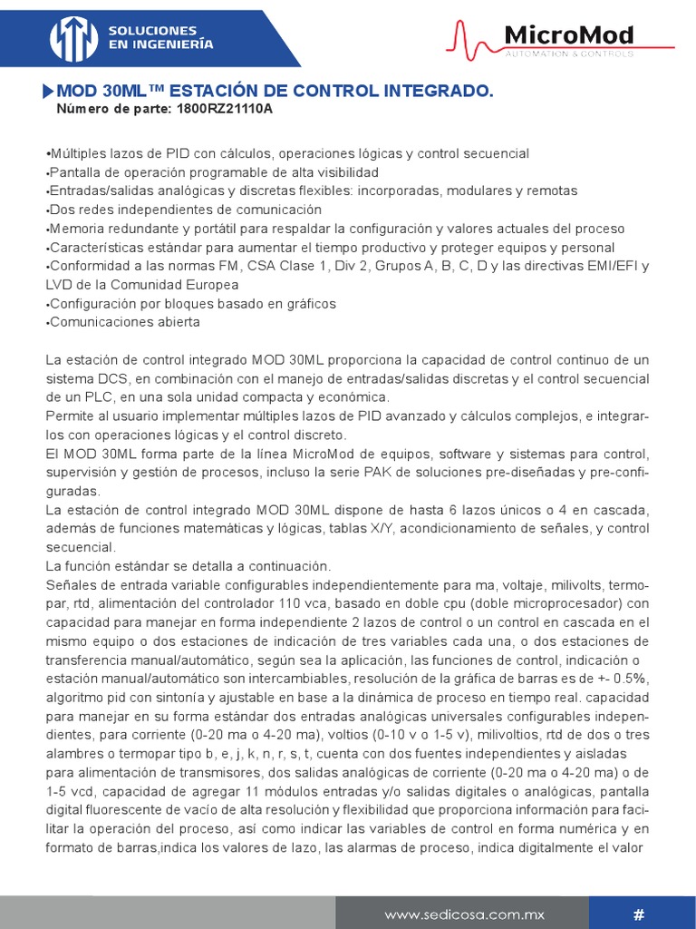 MOD30 ML Multiloop | PDF | Tecnología