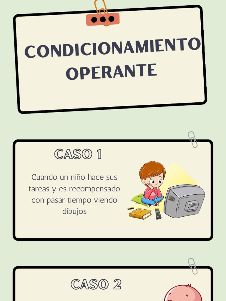 Condicionamiento Operante | PDF