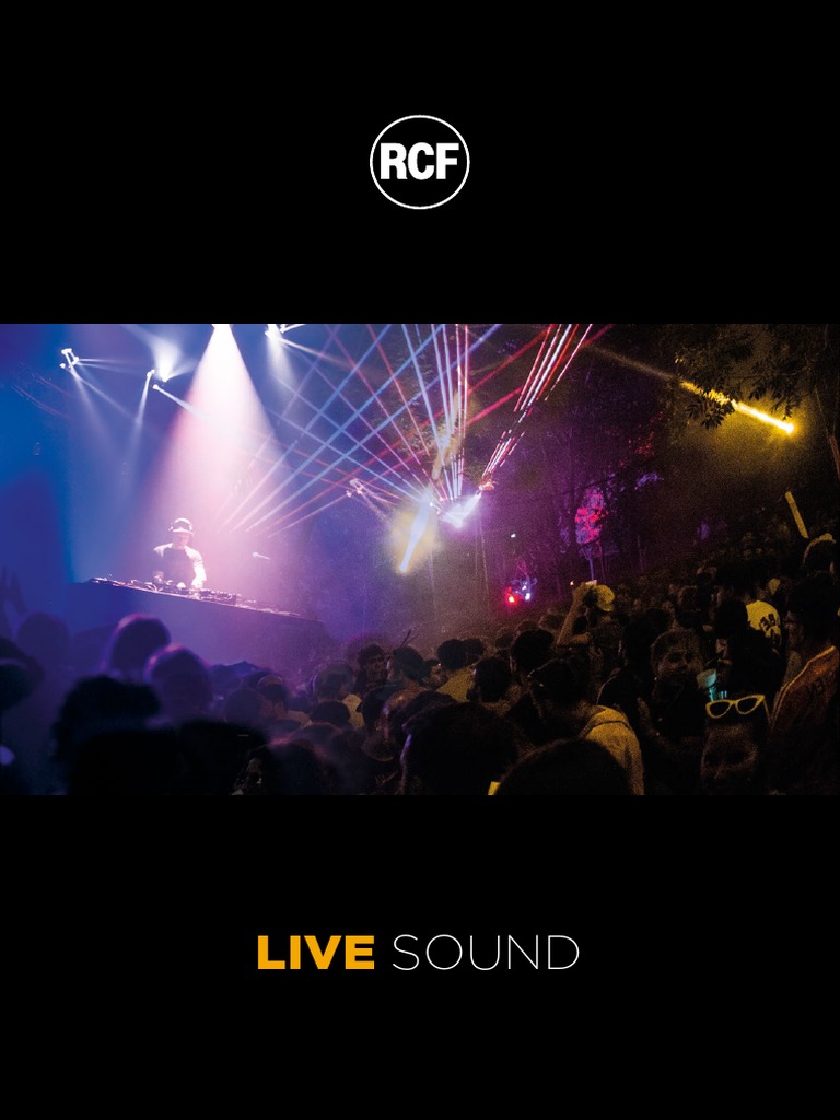 LIVE SOUND Catalogue RCF - ENG | PDF | Loudspeaker | Equalization (Audio)