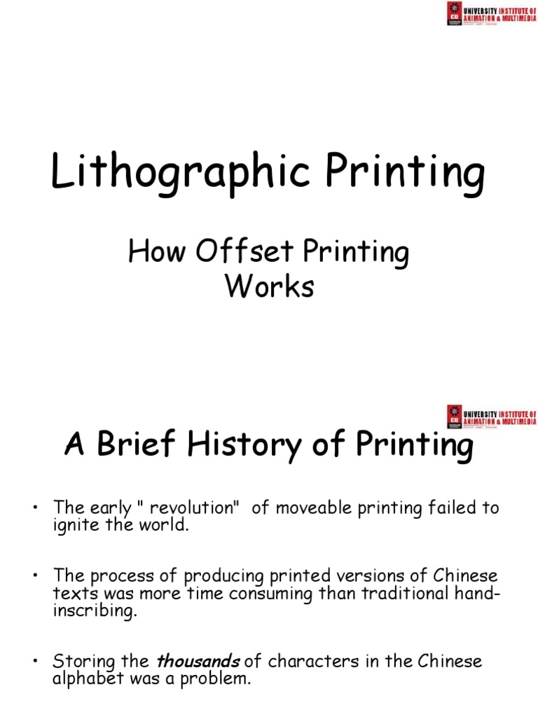 Litho Graphic Printing | Download Free PDF | Lithography | Decorative Arts