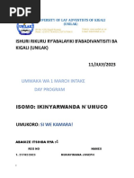 Ibaruwa Isaba LESSE PASSER | PDF
