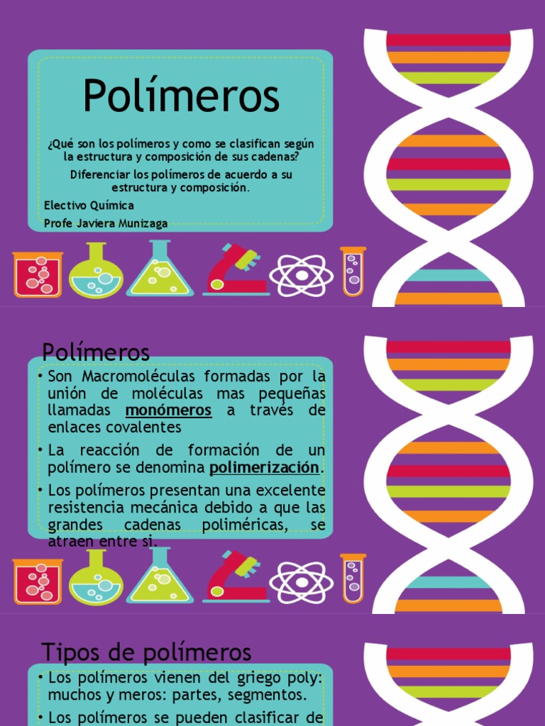 Polimeros | PDF | Polímeros | El plastico