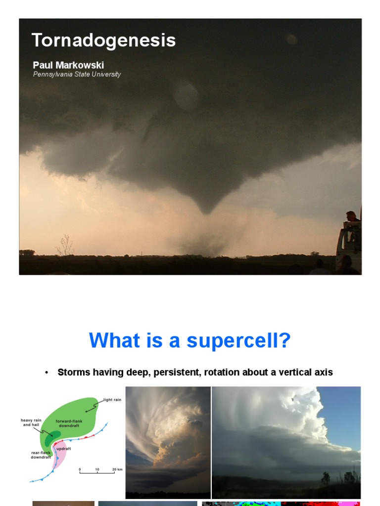 Understanding Tornadogenesis and Supercells | PDF | Vortices | Tornadoes
