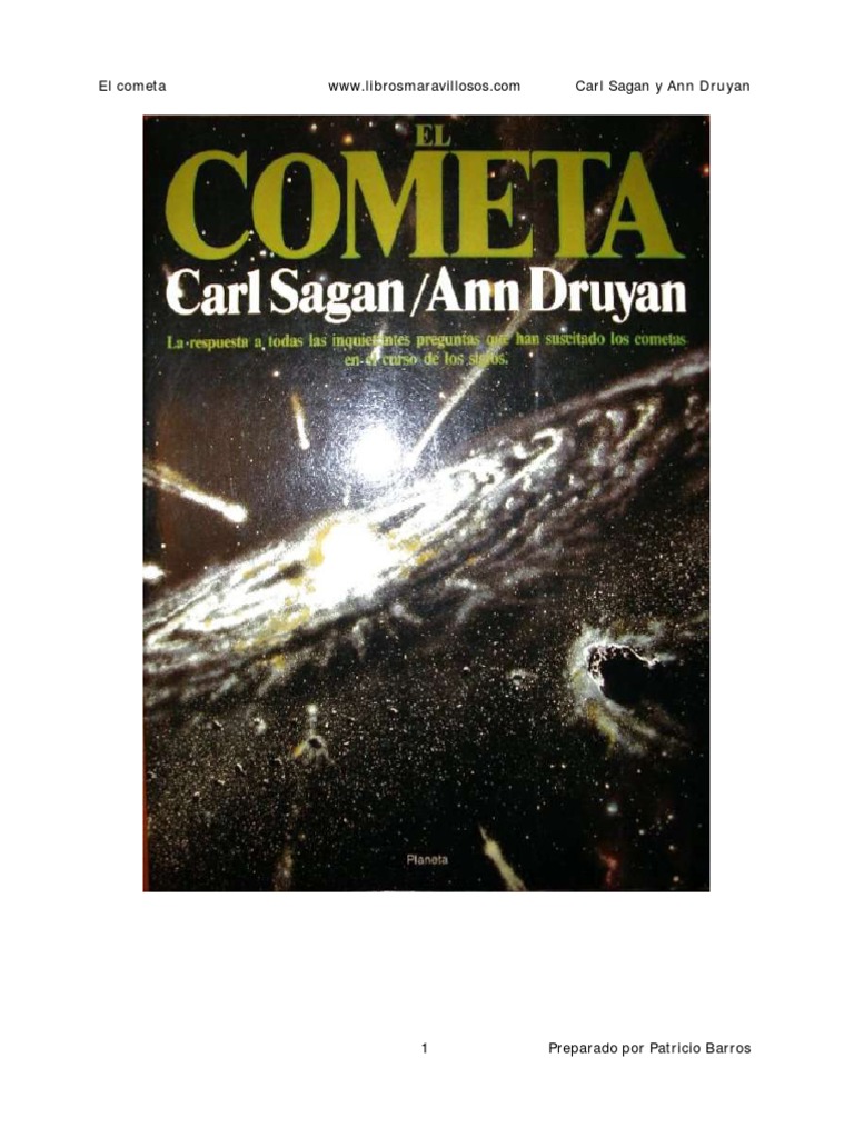 El Cometa - Carl Sagan y Ann Druyan | PDF | Sistema solar | Dom