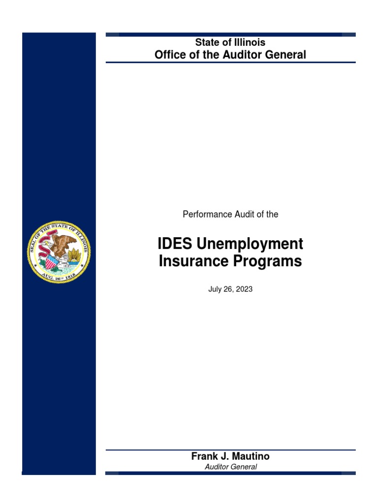 23 IDES Unemployment Ins Prgms Perf Full | PDF | Unemployment Benefits ...