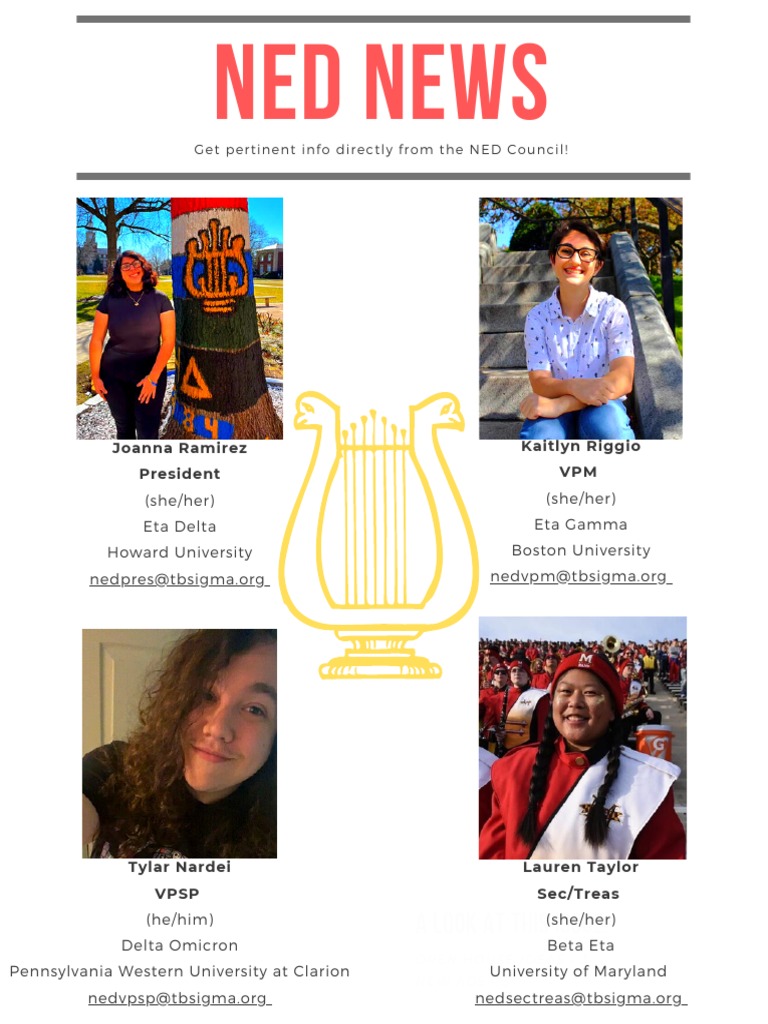 Spring 2023 Ned Newsletter | PDF | Fraternities And Sororities ...