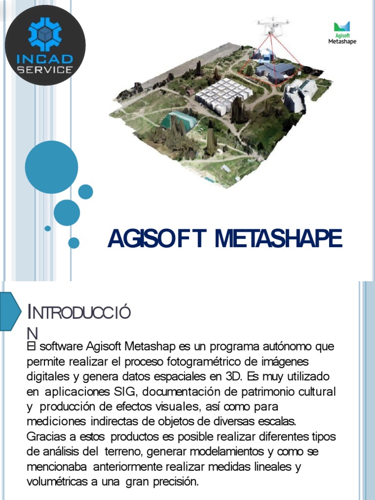 Agisoft Metashape | PDF | Sistema de información geográfica | Informática