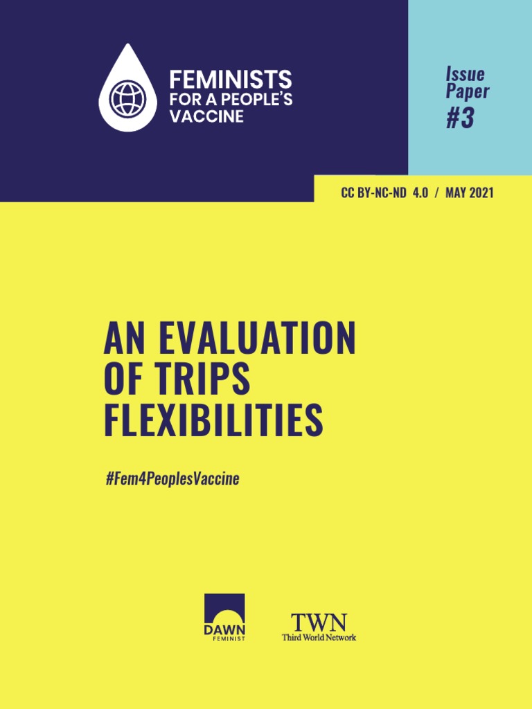 An Evaluation of TRIPS Flexibilities | PDF | Trips Agreement ...