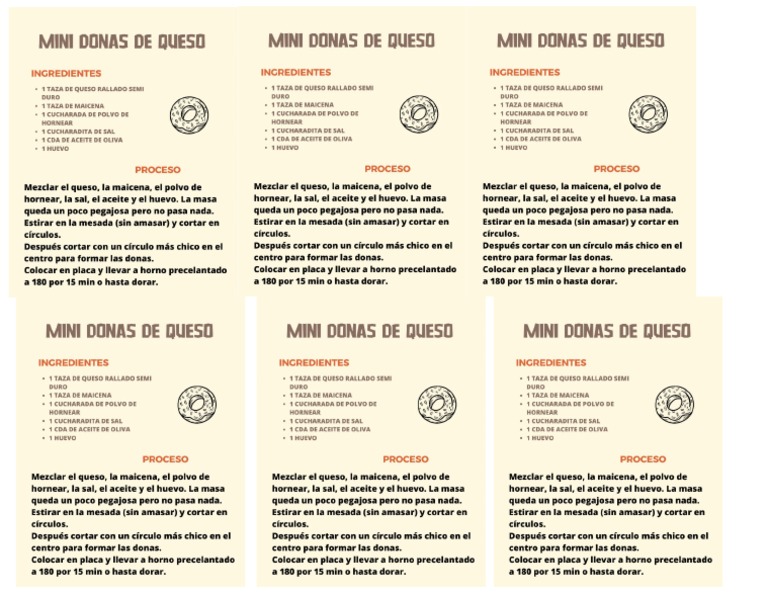 Receta para Imprimir | PDF