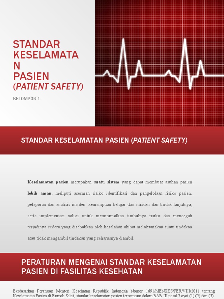 Kel 1 Patient Safety | PDF