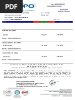 Laboratorios Chopo Análisis Clínico Prueba de Embarazo | PDF | Diagnostico medico | Laboratorios