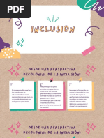 Eje Articulador Inclusión | PDF | Inclusión (Educación) | Desigualdad ...