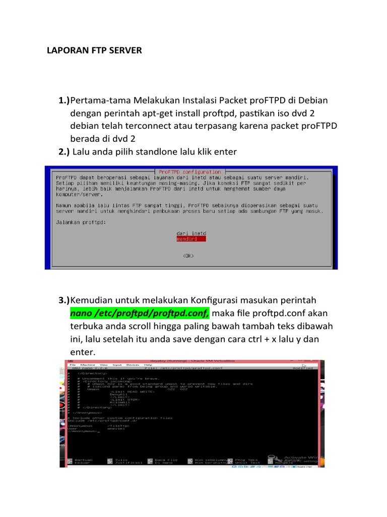 Tugas Laporan FTP Server | PDF
