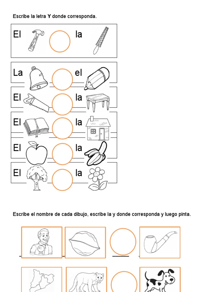 Ejercicios Con Conector Y | PDF