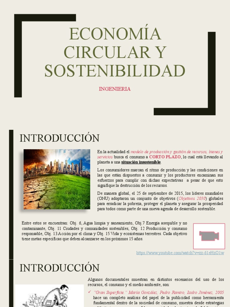 Economía Circular y Sostenibilidad | PDF | Residuos | Reciclaje