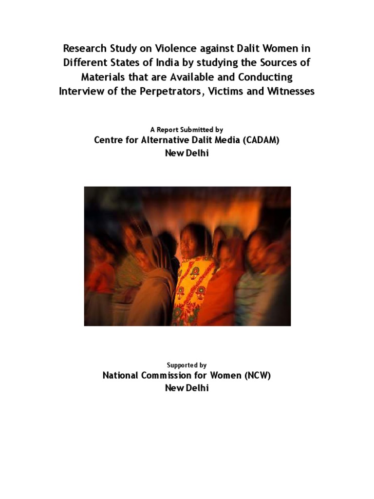Violence Against Dalit Women | PDF | Witchcraft | Witch Hunt