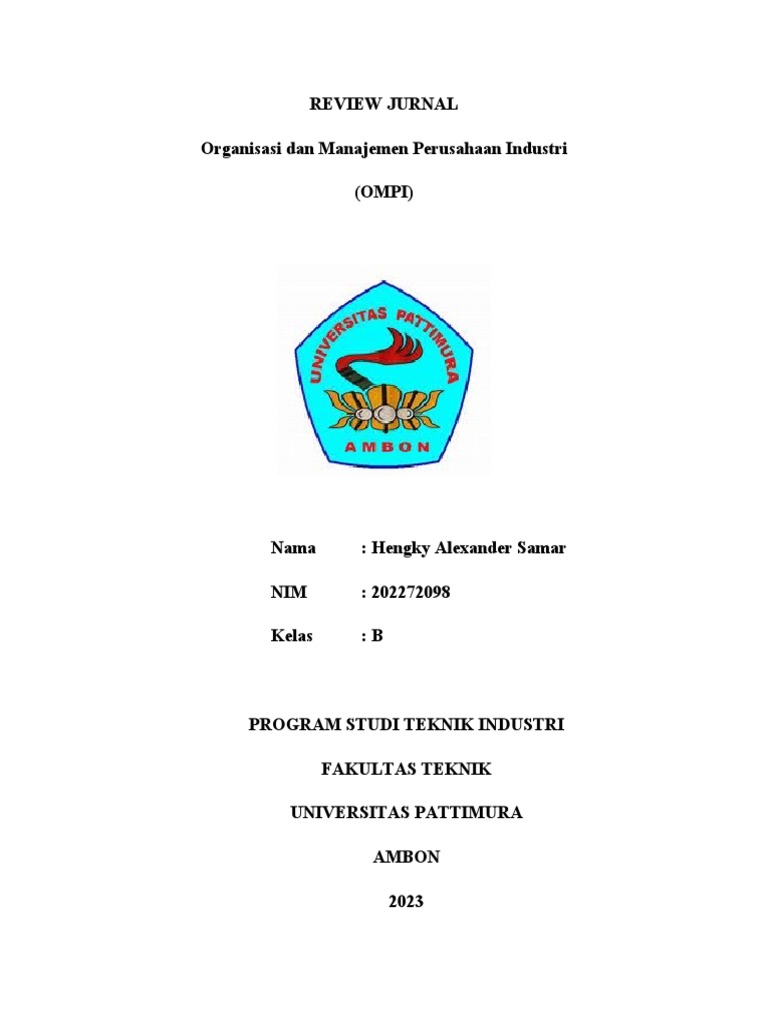 Paper-Uas - Ompi Hengky Alexander Samar-Finish | PDF