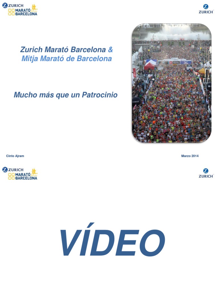 Zurich Marató: Más que una Carrera | PDF | Negocios