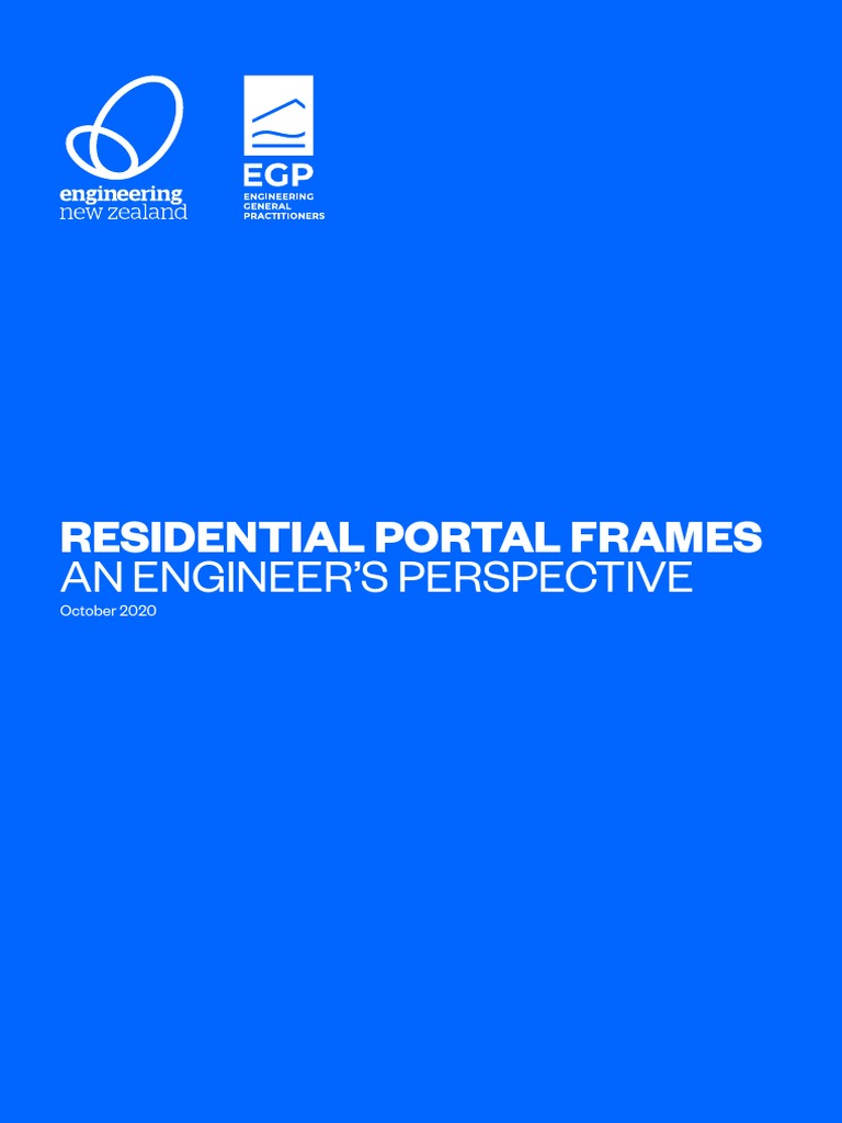Residential Portal Frame Design Guide | PDF | Beam (Structure) | Buckling