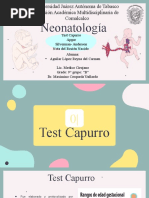 Test de Capurro | PDF | Infantes | Especialidades Medicas