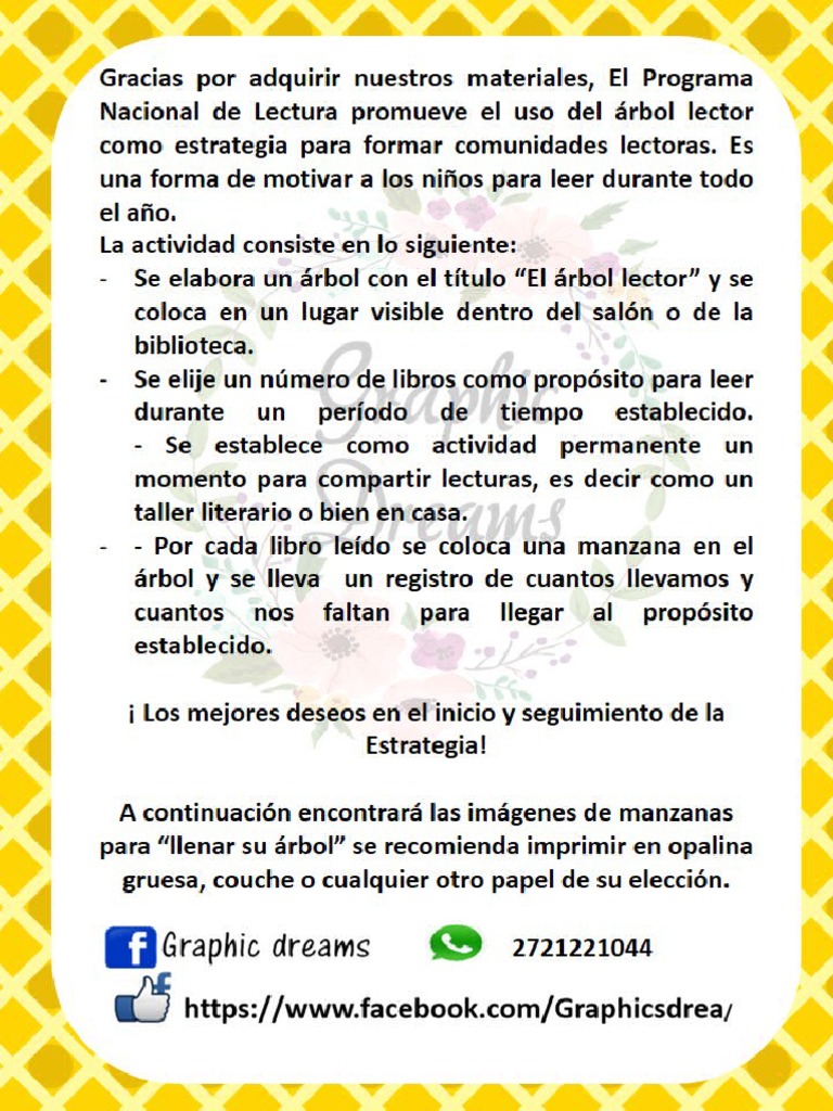 Manzanas Árbol Lector-1 | PDF