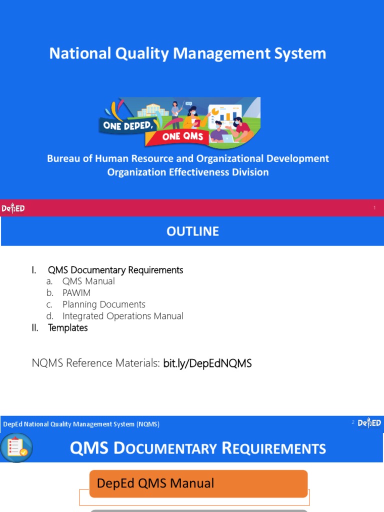 DepEd National Quality Management System | PDF | Risk Management | Risk