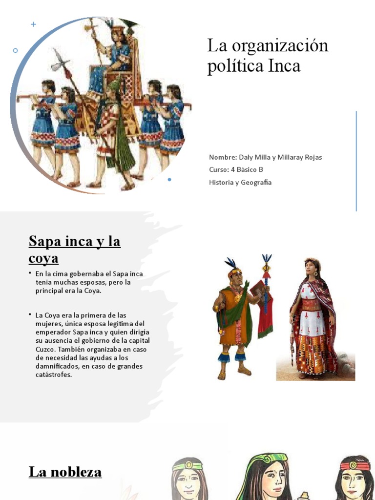 La Organización Política Inca | PDF