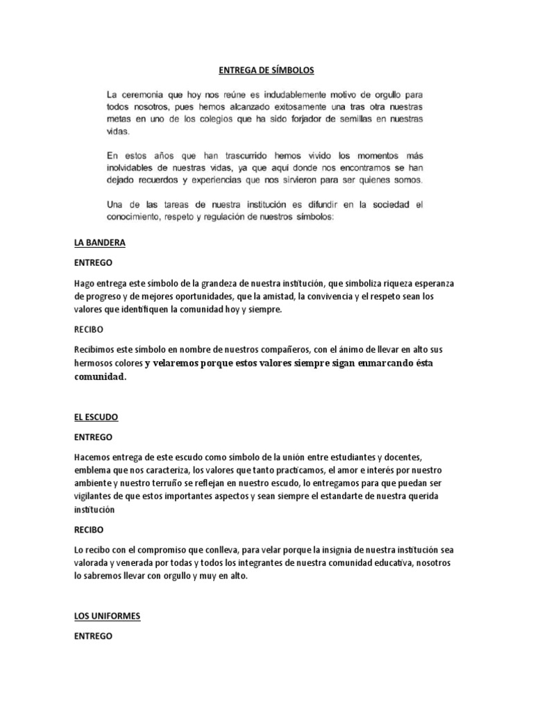 Entrega de Simbolos 5 | PDF | Los símbolos