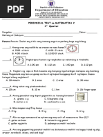 PT Grade 1 Matatag Math 1 - Tagalog Version | PDF