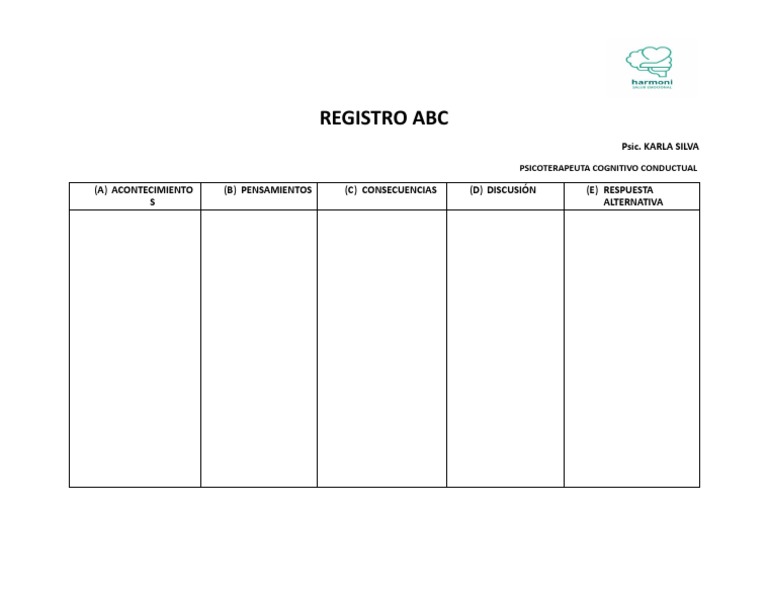 Registro Abc | PDF