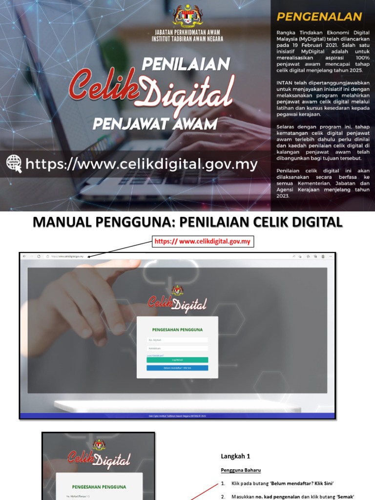 Panduan Penilaian Celik Digital | PDF | Pengelolaan Keuangan & Uang