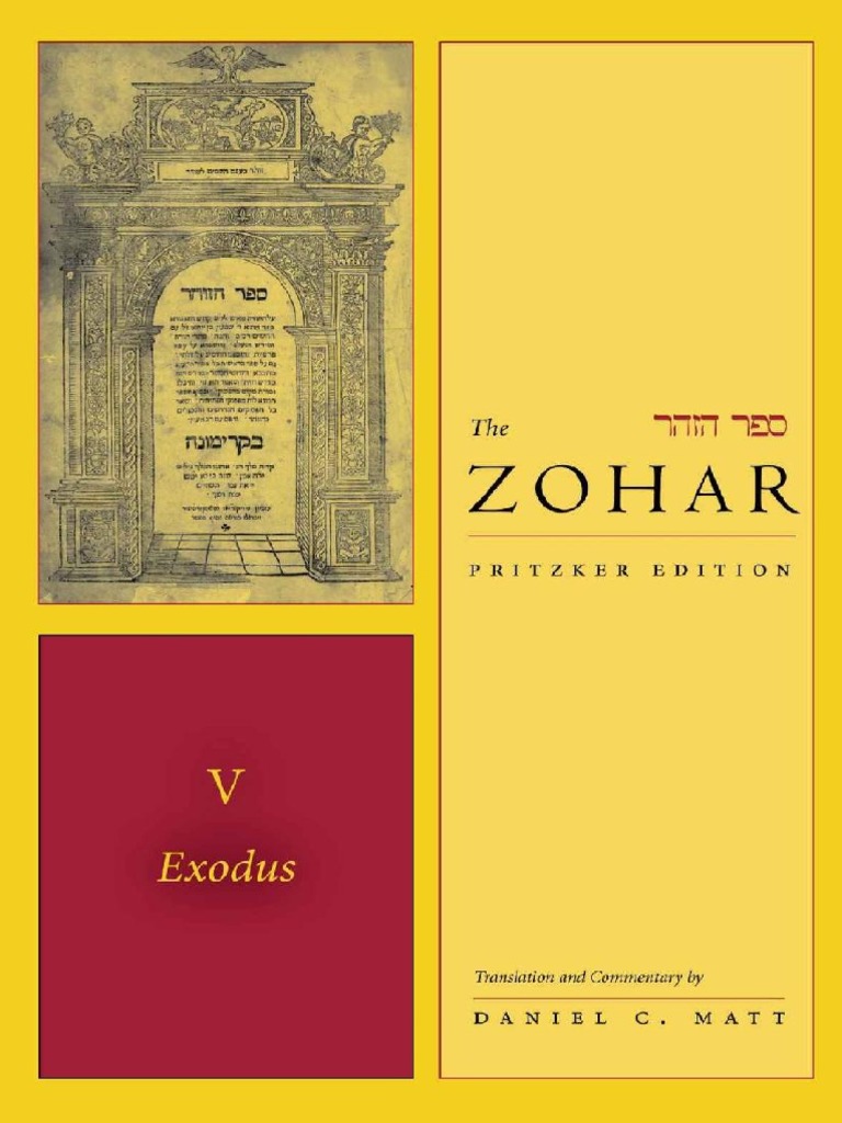 The Zohar The Zohar Pritzker Edition Vol 5 Exodus 5 Pritzkernbsped 9780804762199 9780804782166 ...