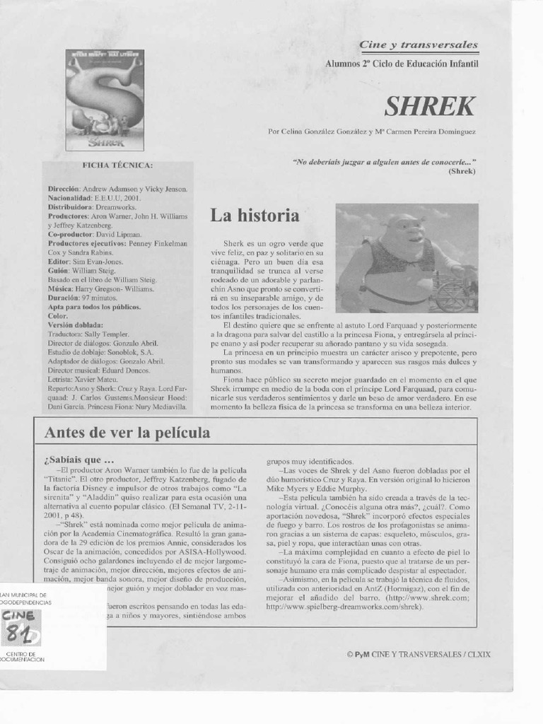 Shrek | PDF