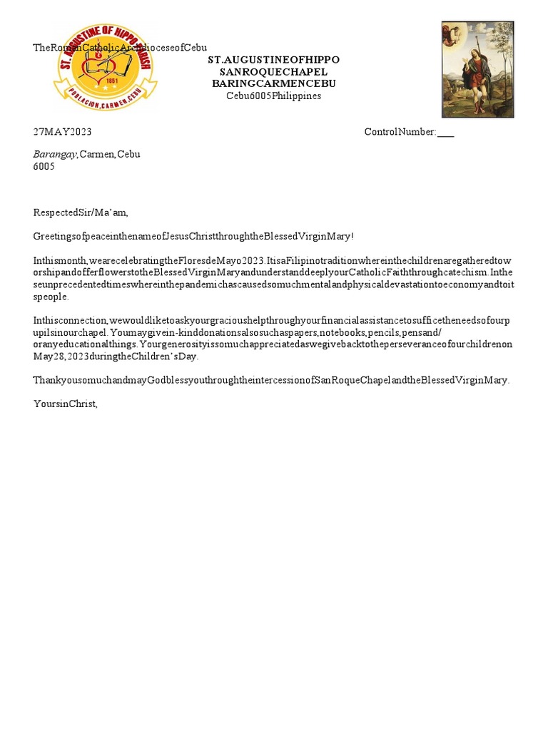 Solicitation Letter2 | PDF