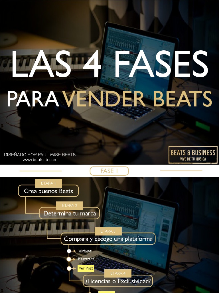 Las 4 Fases para Empezar A Vender Beats | PDF | Sitios web | Medios de comunicación en masa