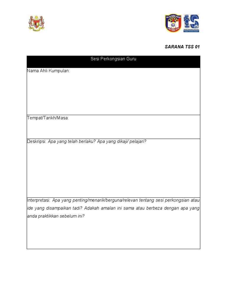 TOOL KIT 1 TSS Teacher Sharing Session | PDF