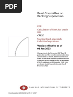 RWA Calculation for Credit Risk Under IRB | PDF | Financial Risk | Banks