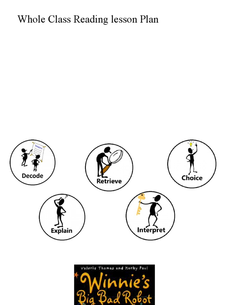 KS1 Whole Class Reading Lessons Winnie's Big Bad Robot | PDF