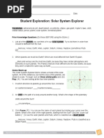 Solar System Study Guide | PDF | Orbit | Solar System