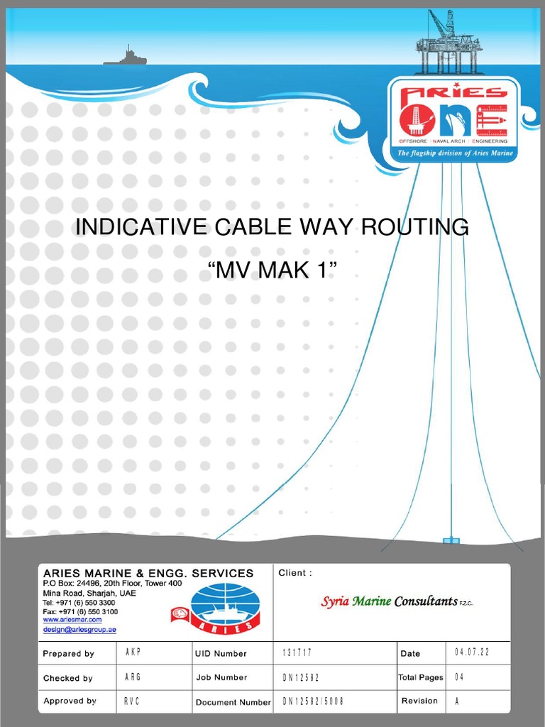 Dn12582 5008 Indicative Cable Way Routing Rev A | PDF | Electrical ... Dn12582 5008 Indicative Cable Way Routing Rev A | PDF | Electrical ...
