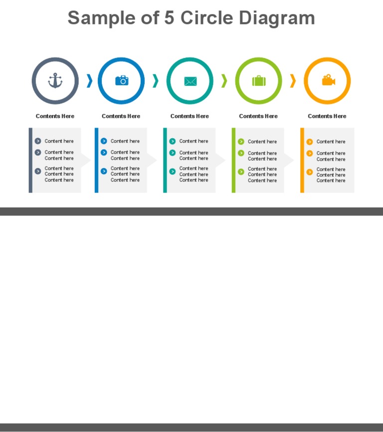 Sample of 5 Circle Diagram | PDF