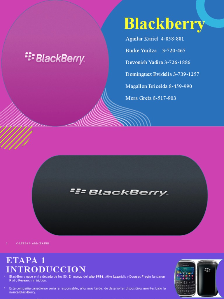 Blackberry | PDF | Mora | Black Berry Limited