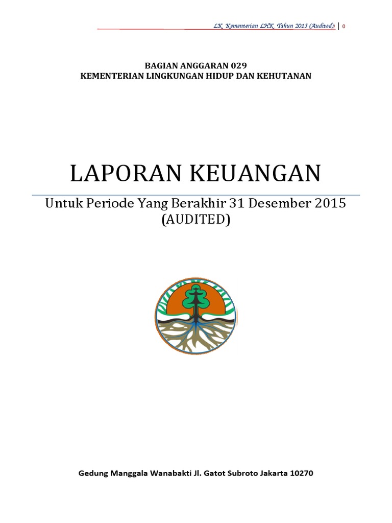 Laporan Keuangan | PDF | Pengelolaan Keuangan & Uang