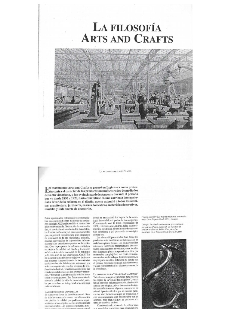 Morris - Textiles e Interiores - Arts and Crafts | PDF