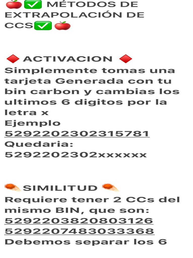 ? Métodos de Extrapolación de CCS ? | PDF