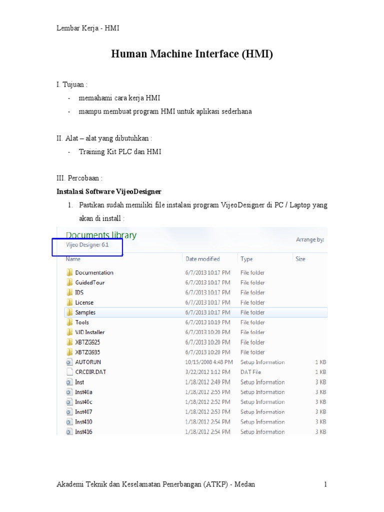 Lab HMI | PDF | Bisnis | Komputer