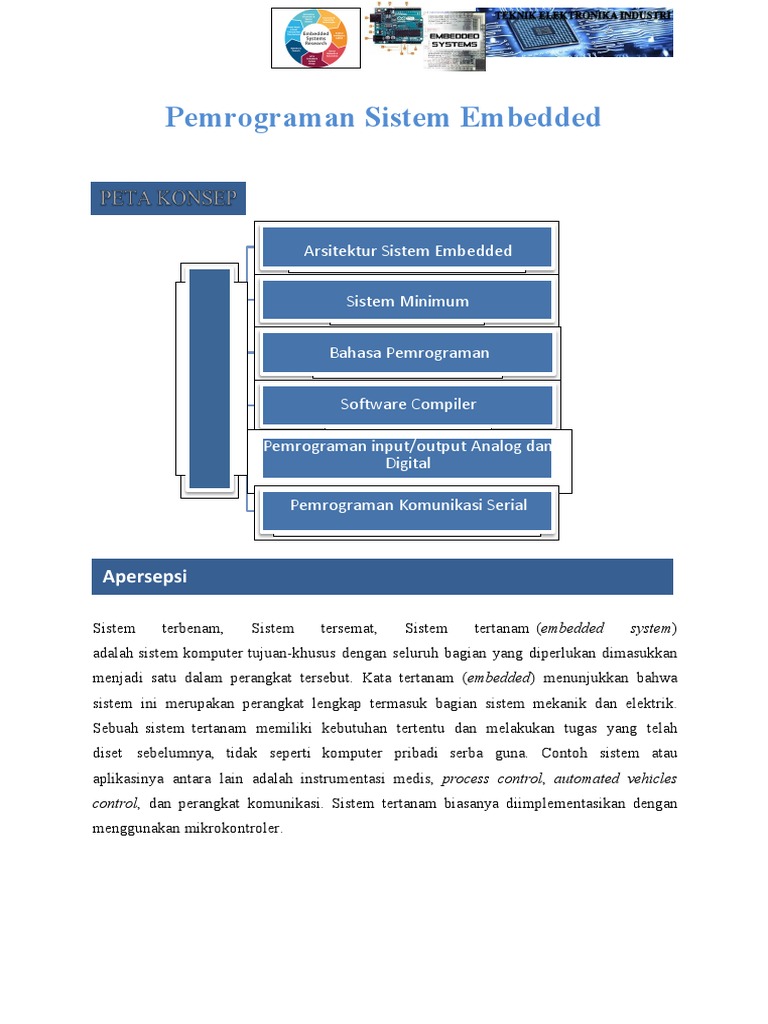 Modul Sistem Embedded | PDF